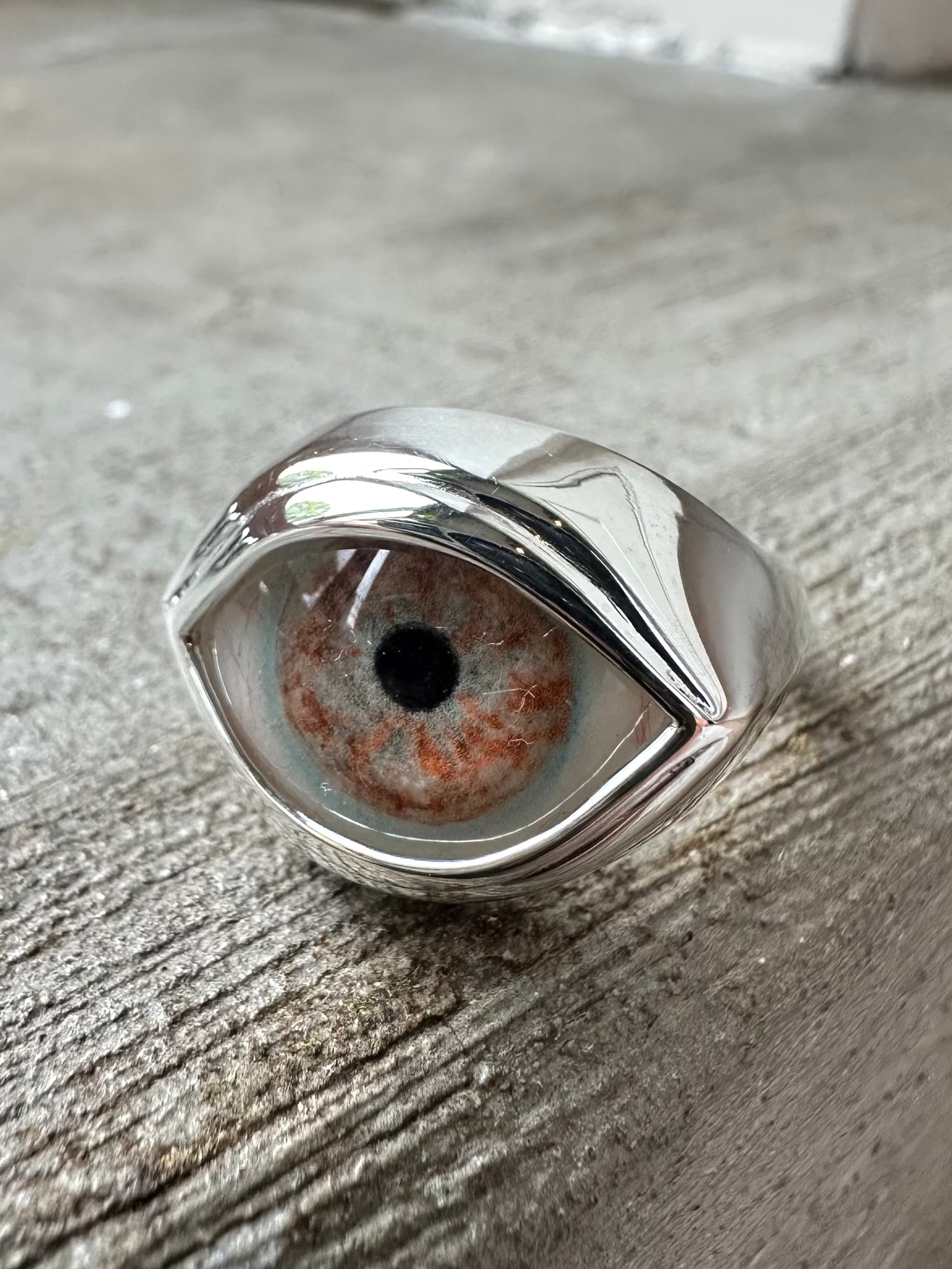 CLASSIC Hand Painted Eye Ring - sz 10.5 – Eyeba